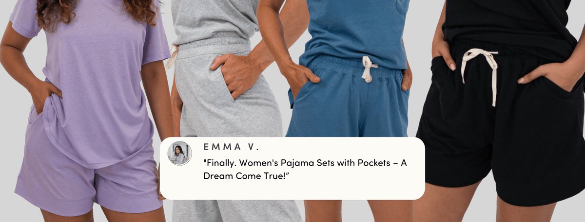 "Finally, Women's Pajama Sets with Pockets – A Dream Come True ...